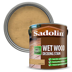 SAD W/W DECK STAIN 2.5L LIGHT OAK - HiC Stornoway